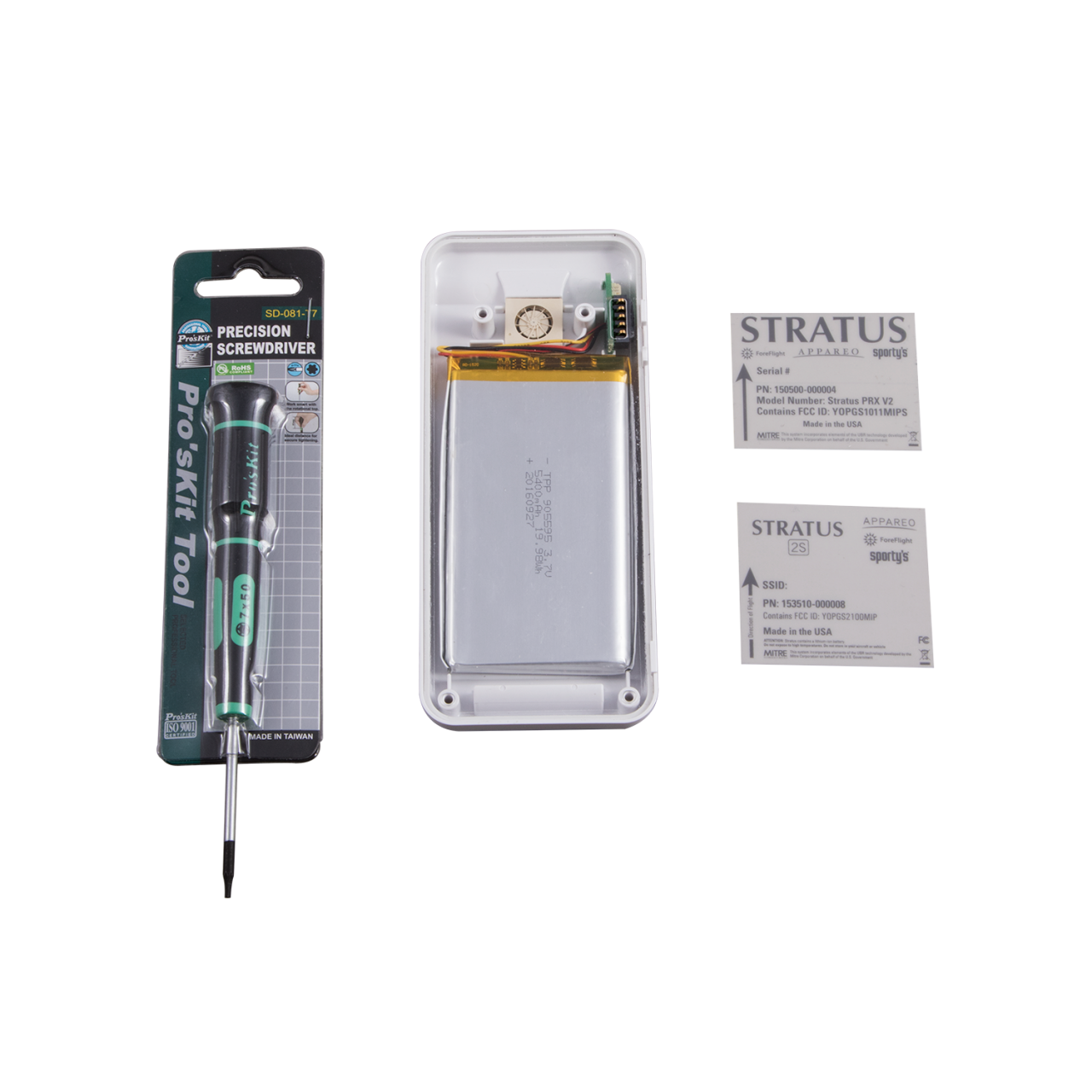 Stratus Battery Replacement Kit - Stratus By Appareo