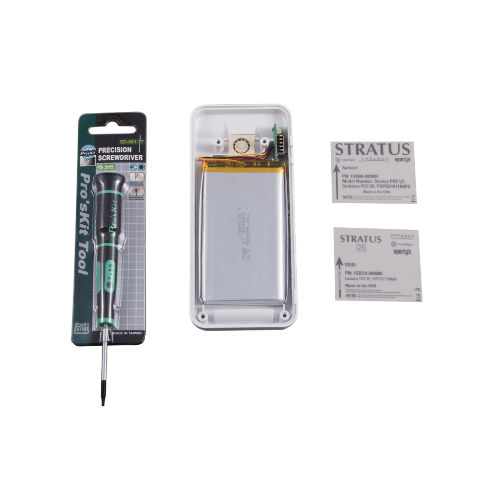 Stratus Battery Replacement Kit - Stratus By Appareo